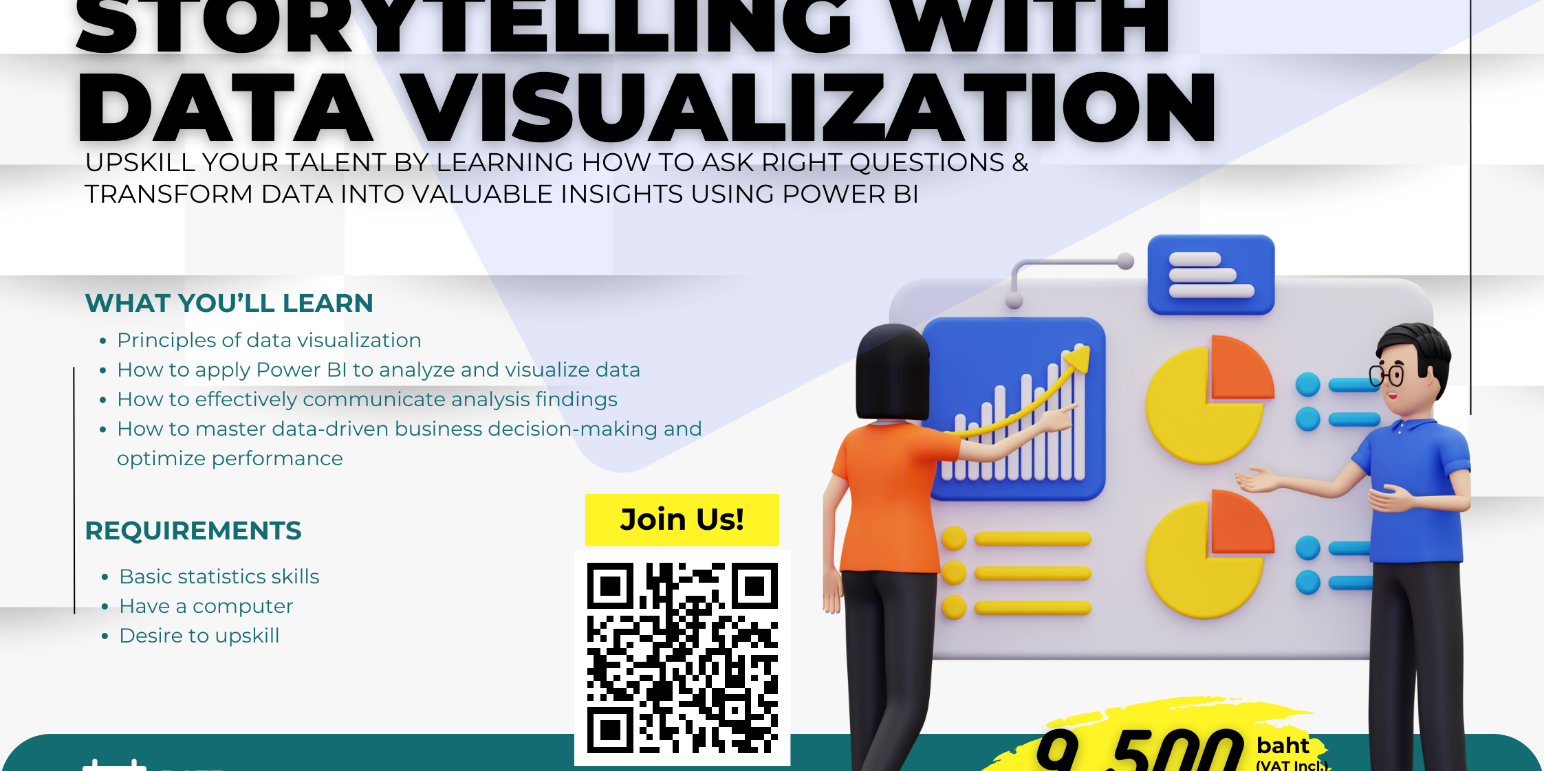 Storytelling with Data Visualization - 6-7, 14 June 2024